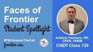 Student Spotlight: Andrew Youmans, RN – Frontier Nursing University