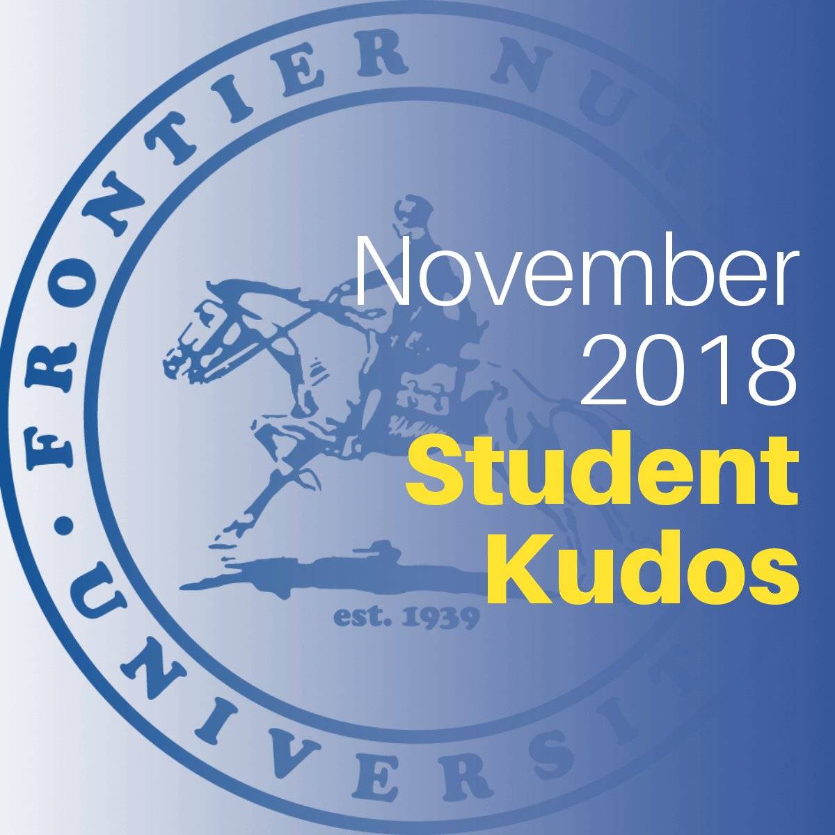 Frontier Nursing University Student Kudos: November 2018 | Frontier ...