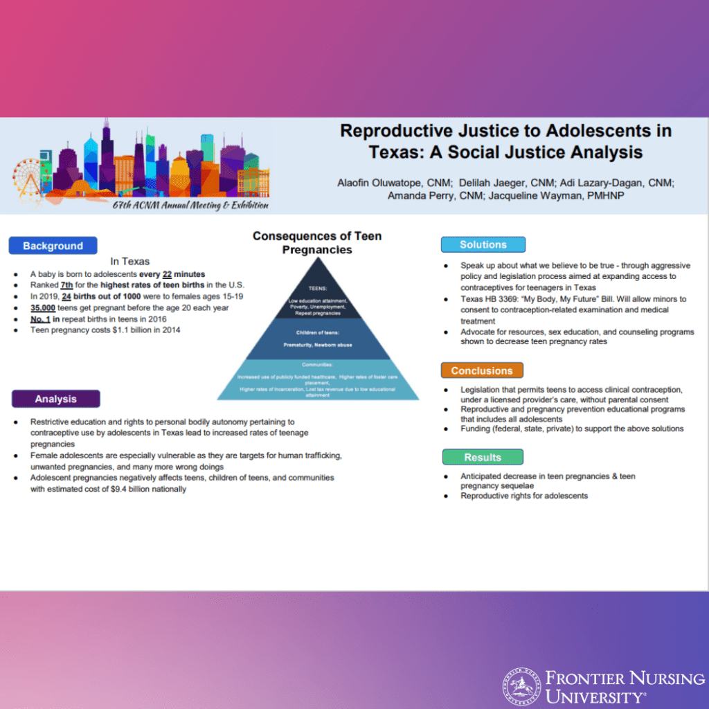 Frontier Nursing University Community Members Recognized at 2022 ACNM ...