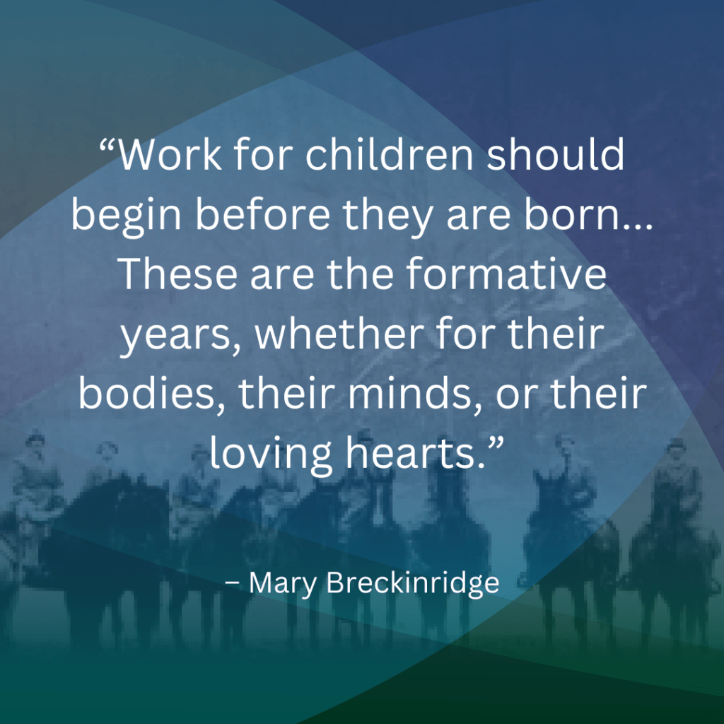 A Century of Stories: Mary Breckinridge | Frontier Nursing University