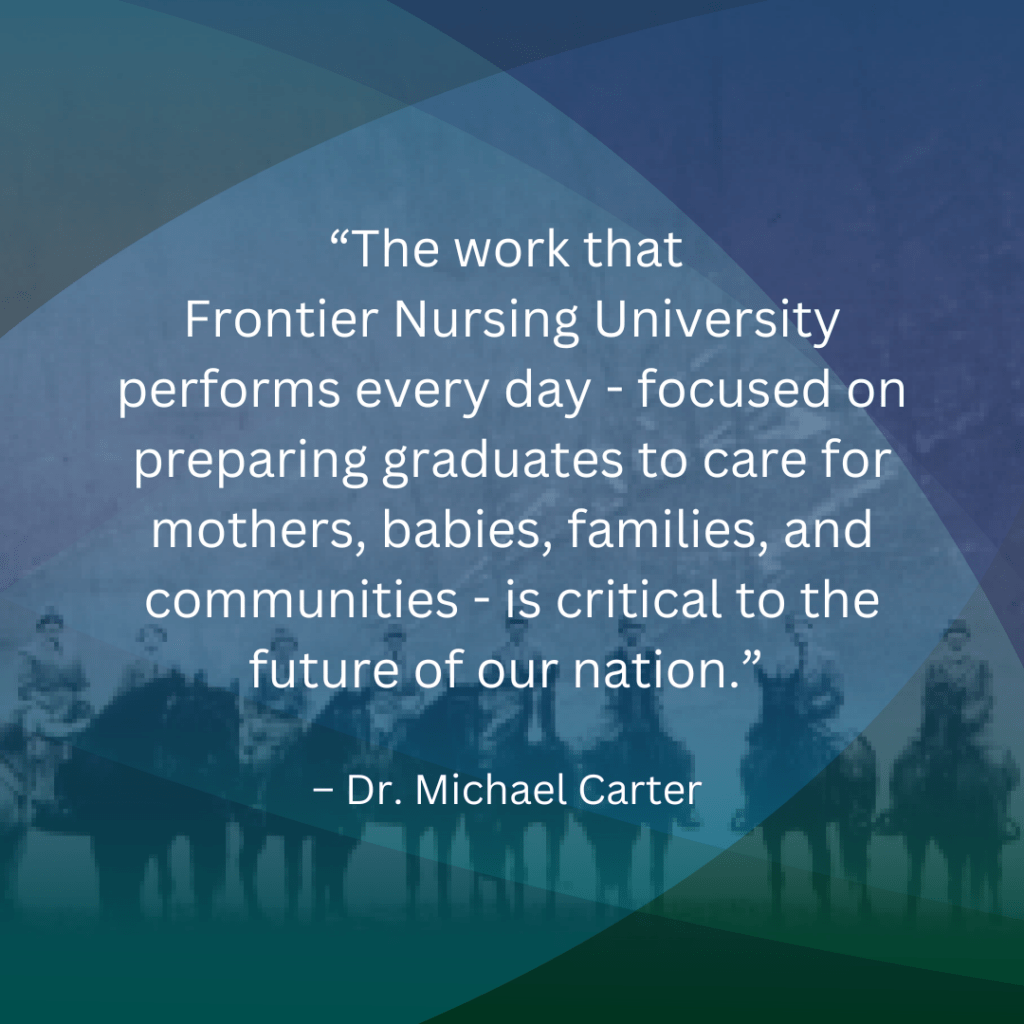 A Century of Stories: Dr. Michael Carter | Frontier Nursing University